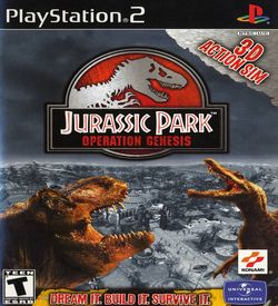 Jurassic Park - Operation Genesis - Playstation 2(PS2 ISOs) ROM Download